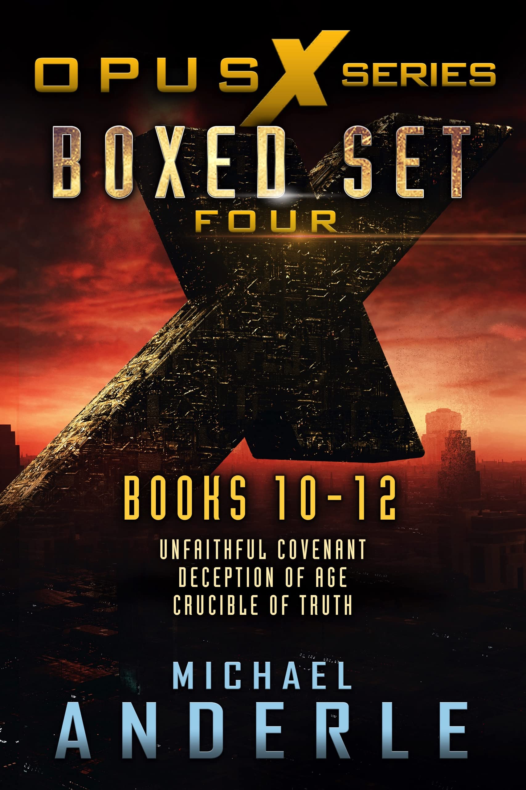 Opus X Series Boxed Set Four: Books 10-12 by Michael Anderle | Goodreads