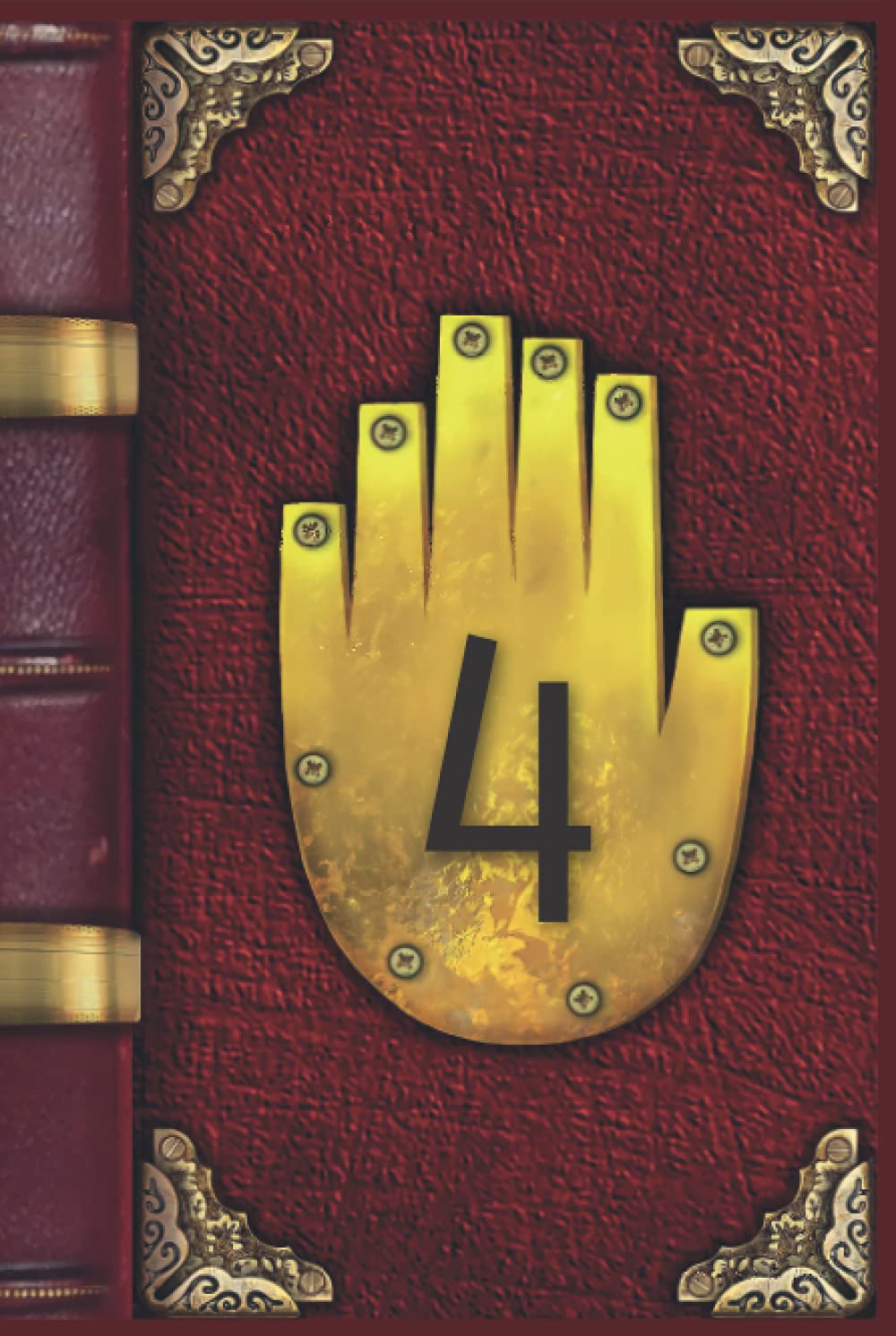 Gravity Falls Journal 4: Gravity Falls Fan Made Prop Book Journal ...
