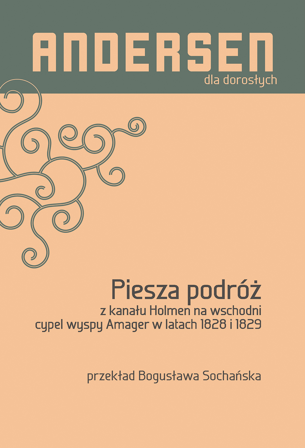 Piesza podróż z kanału Holmen na wschodni cypel wyspy Amager w latach ...