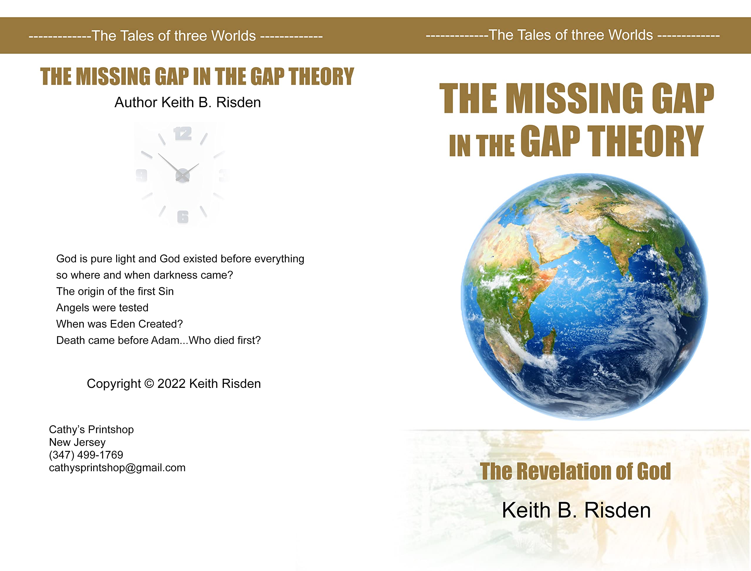 THE MISSING GAP IN THE GAP THEORY: Revelation of God by Keith Risden ...