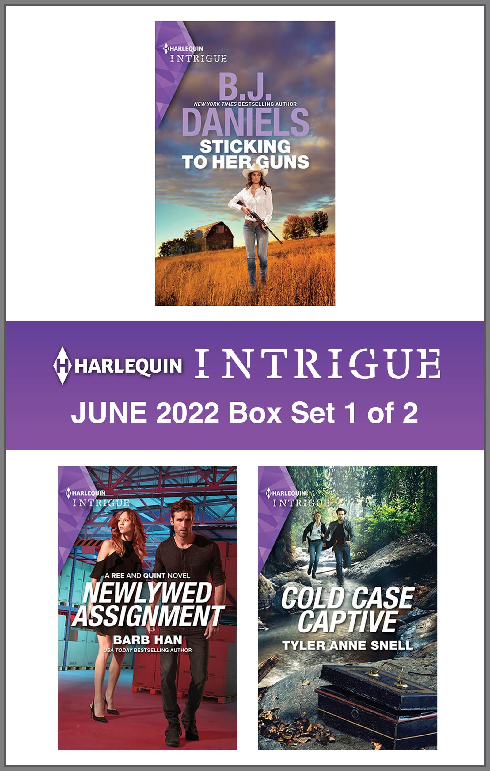 Harlequin Intrigue June 2022 - Box Set 1 of 2: A Romantic Suspense ...