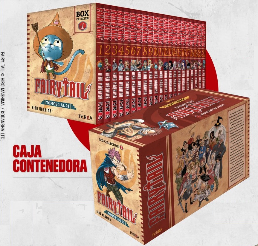 Fairy Tail Box Collection 1 (Fairy Tail, tomos #1-21) by Hiro Mashima ...