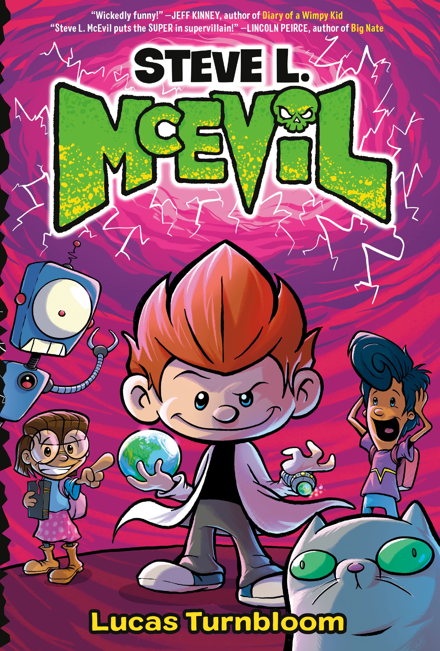 Steve L. McEvil by Lucas Turnbloom | Goodreads