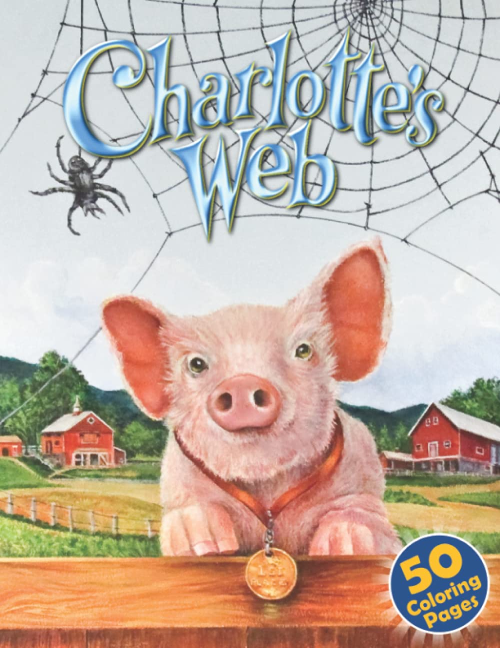 Charlottes Web Coloring Book: Amazing Coloring Book With Newest ...