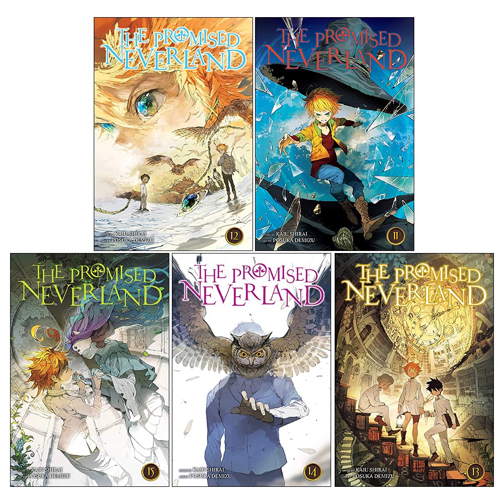 The Promised Neverland Vol (11-15): 5 Books Collection Set By Kaiu ...