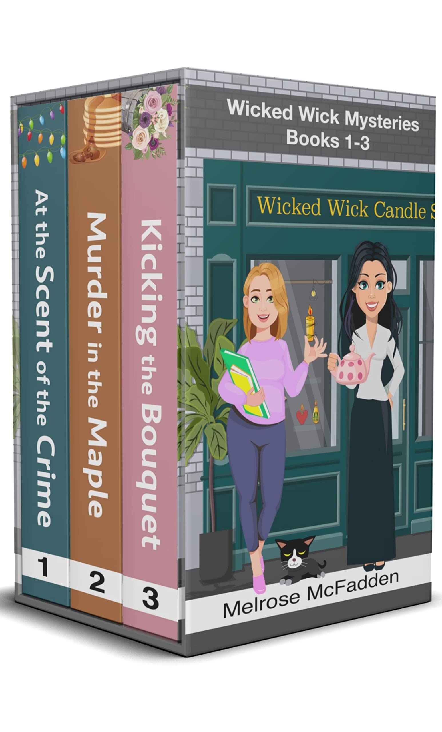 Wicked Wick Mysteries Series Omnibus: First Three Books: Small-town ...
