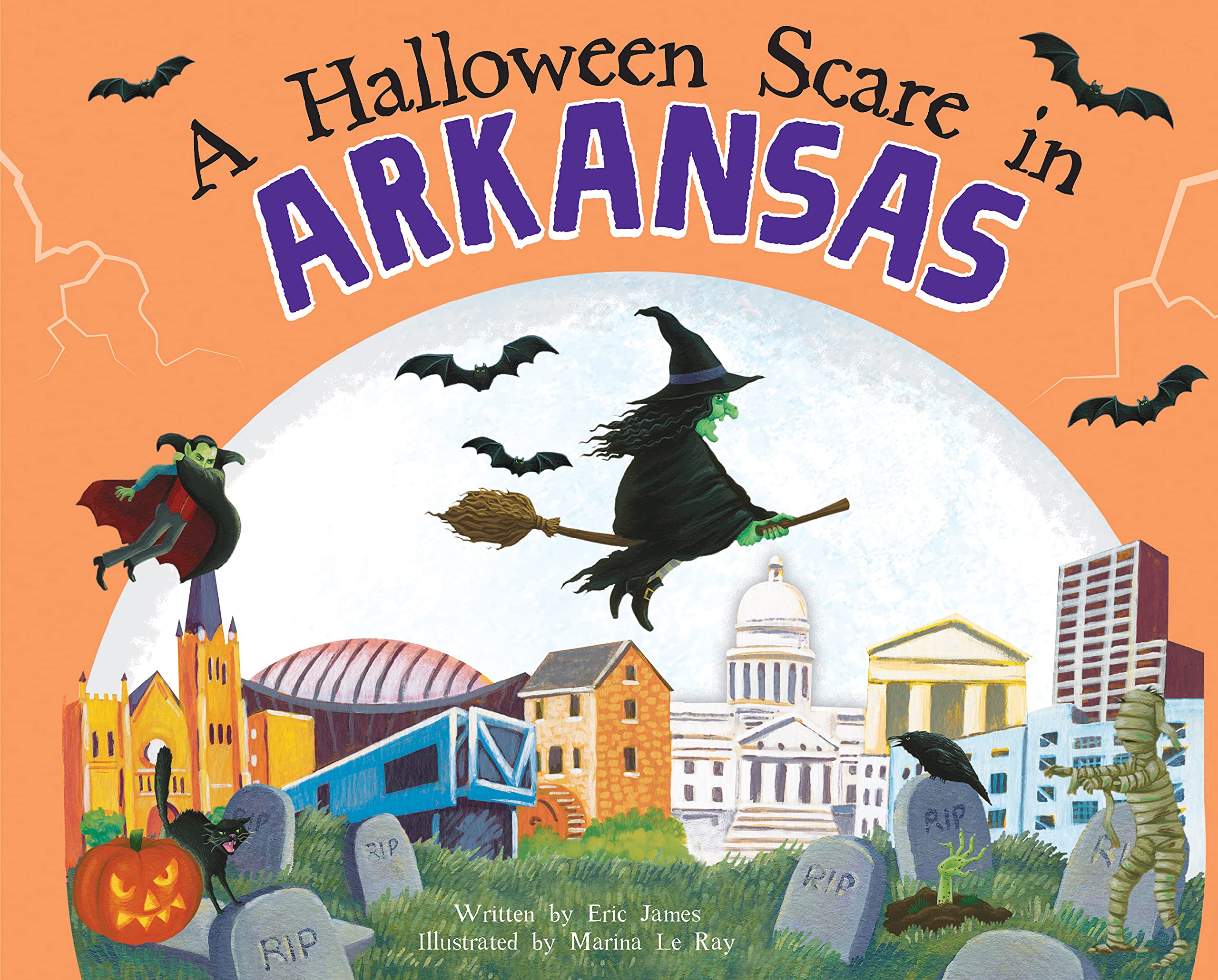 A Halloween Scare in Arkansas: A Trick-or-Treat Gift for Kids by Eric ...