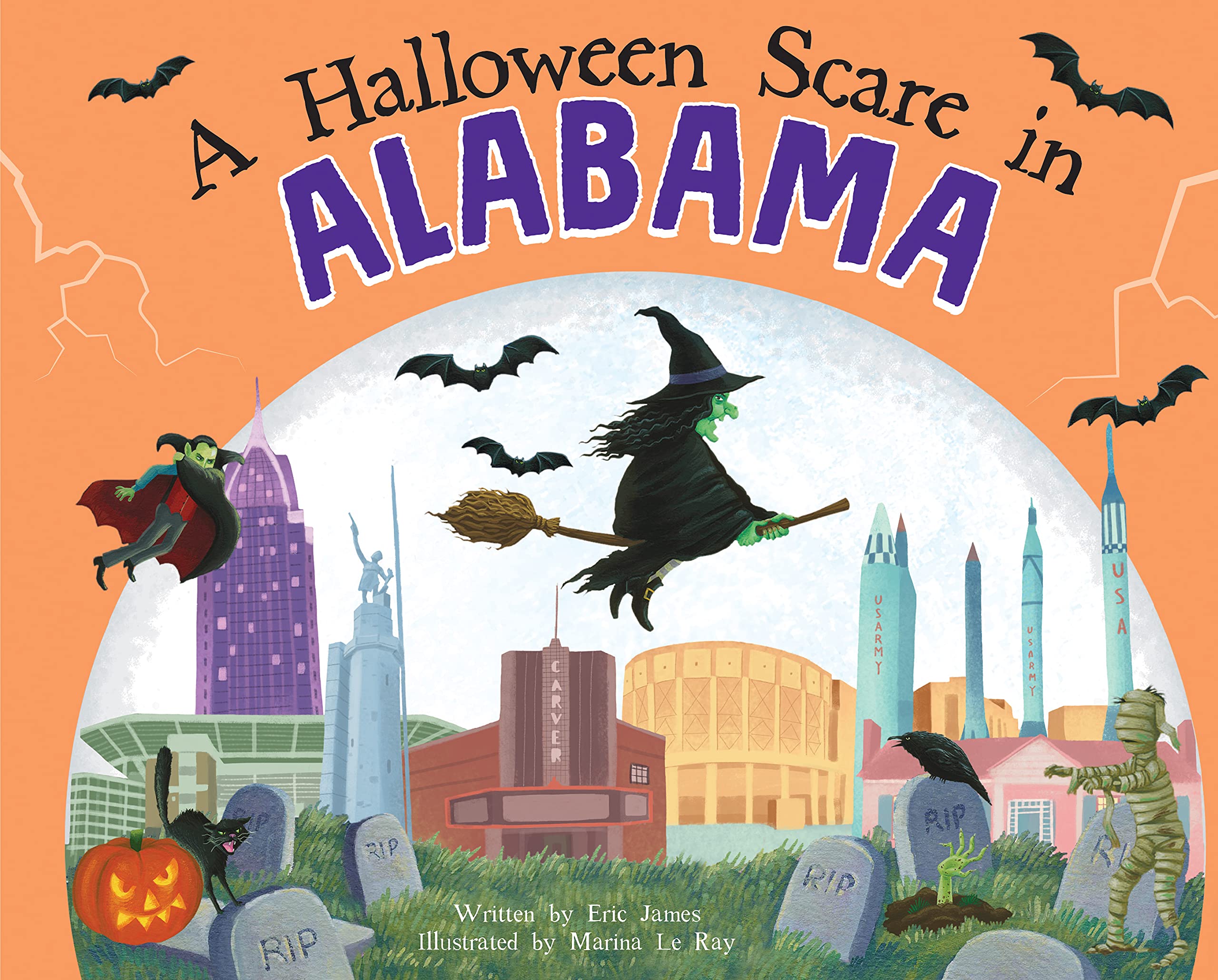 A Halloween Scare in Alabama: A Trick-or-Treat Gift for Kids by Eric ...