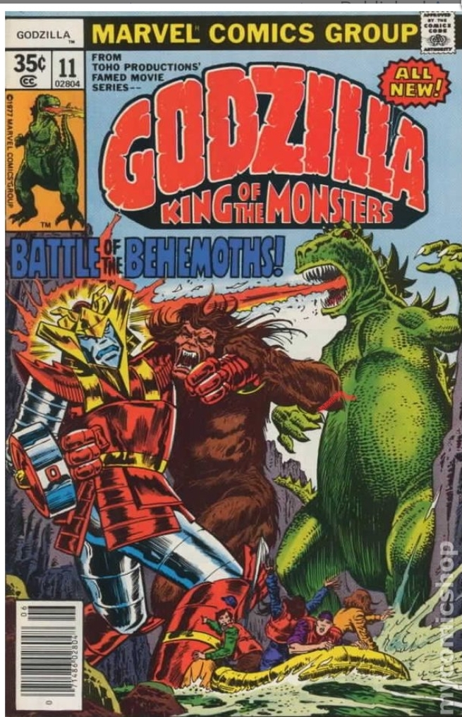 Godzilla: King of the Monsters (1977, Marvel) #7-12 by Doug Moench ...