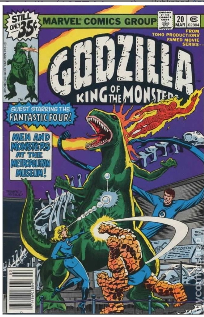 Godzilla: King of the Monsters (1977, Marvel) #19-24 by Doug Moench ...