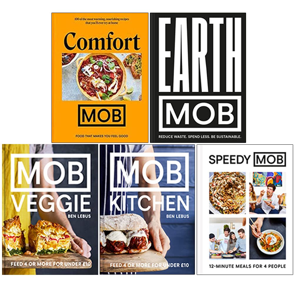 MOB Series Collection 5 Books Set By Ben Lebus by MOB Kitchen | Goodreads