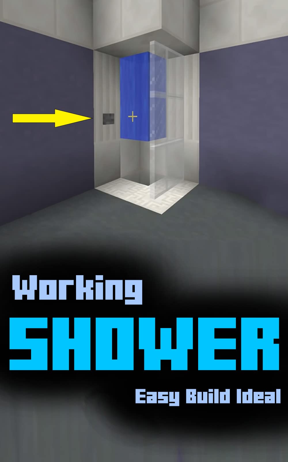 MINECRAFT: WORKING SHOWER Redstone Build Ideal by Basiu Frankgy | Goodreads