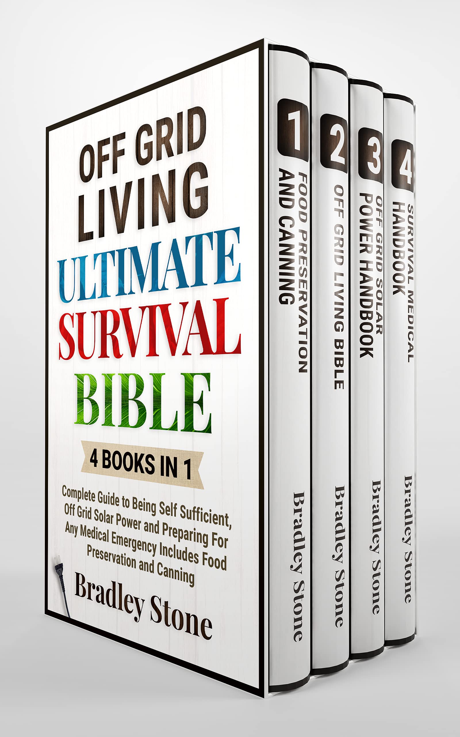 Off Grid Living Ultimate Survival Bible: 4 Books in 1 – Complete Guide ...
