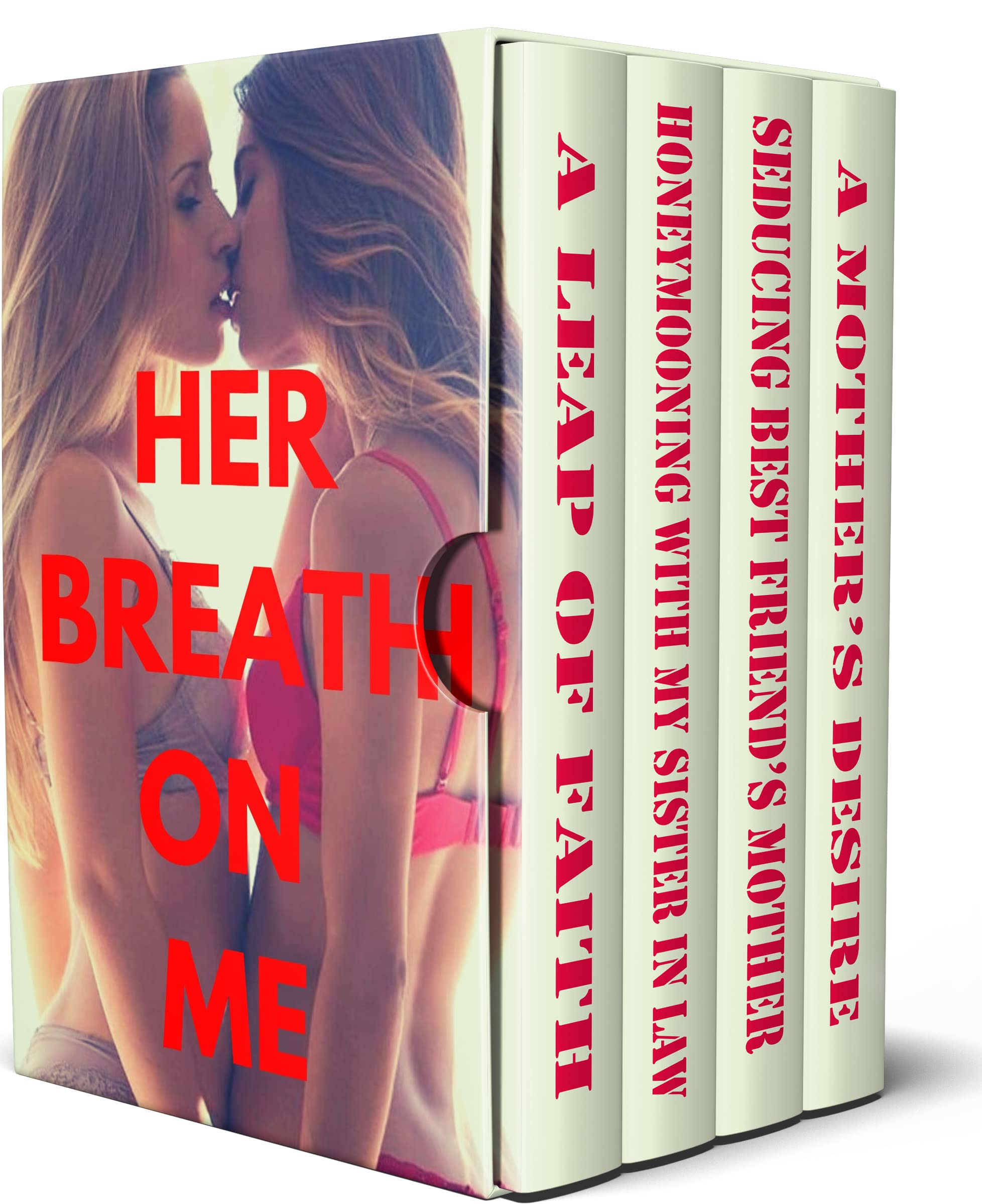 Her Breath On Me : 4 Book Steamy Lesbian Romance Collection: First Time ...