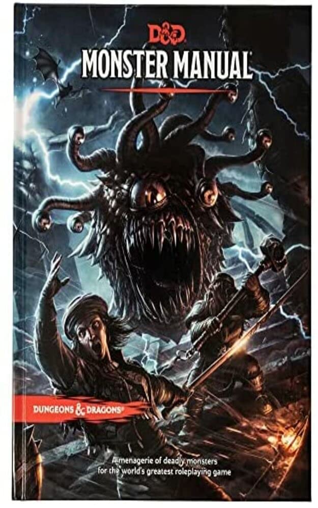 D&D Monster Manual (Dungeons & Dragons Core Rulebook by Wizard Rpg ...