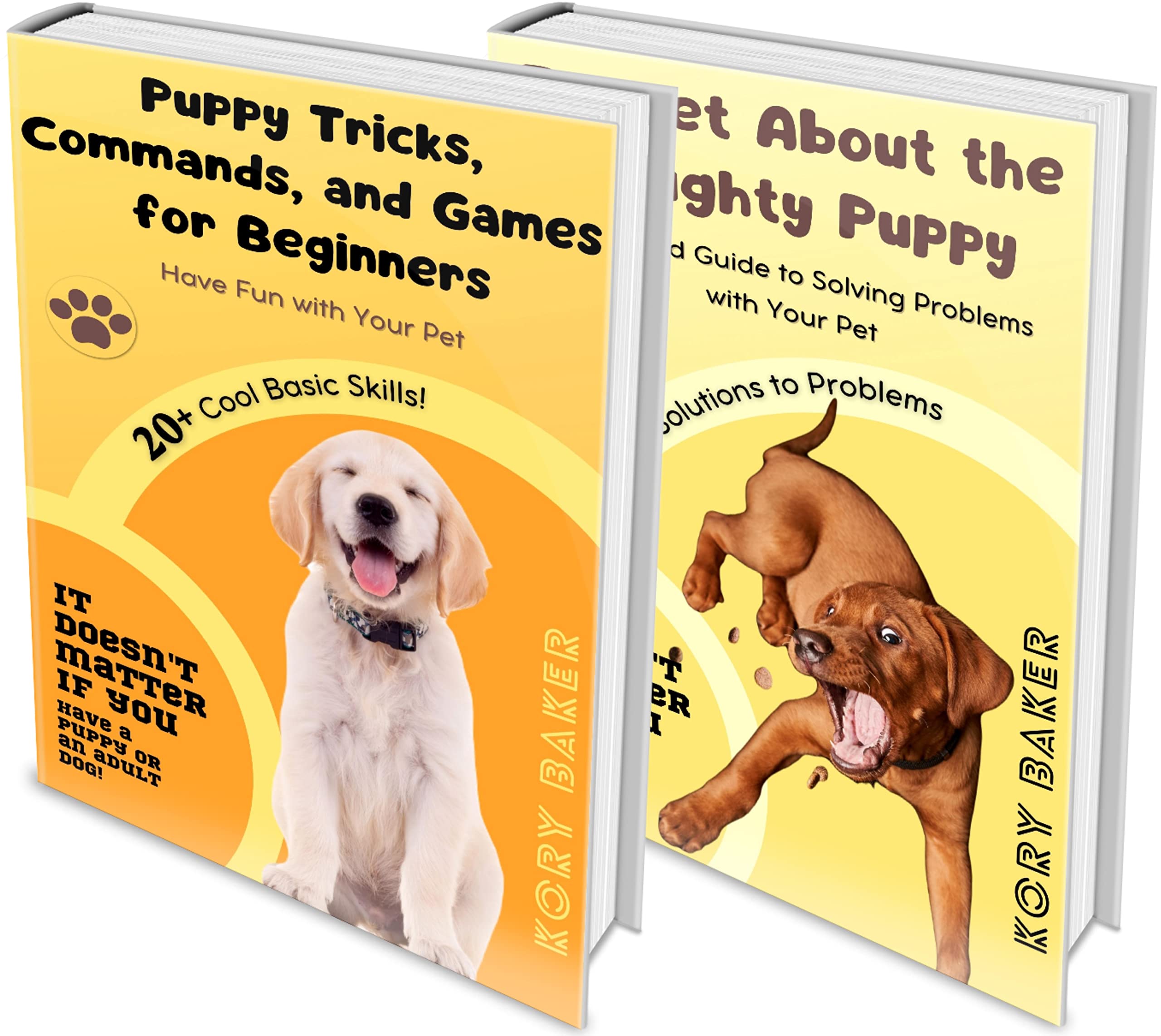 Puppy Training Books for Beginners: Puppy Tricks, Commands and Games ...