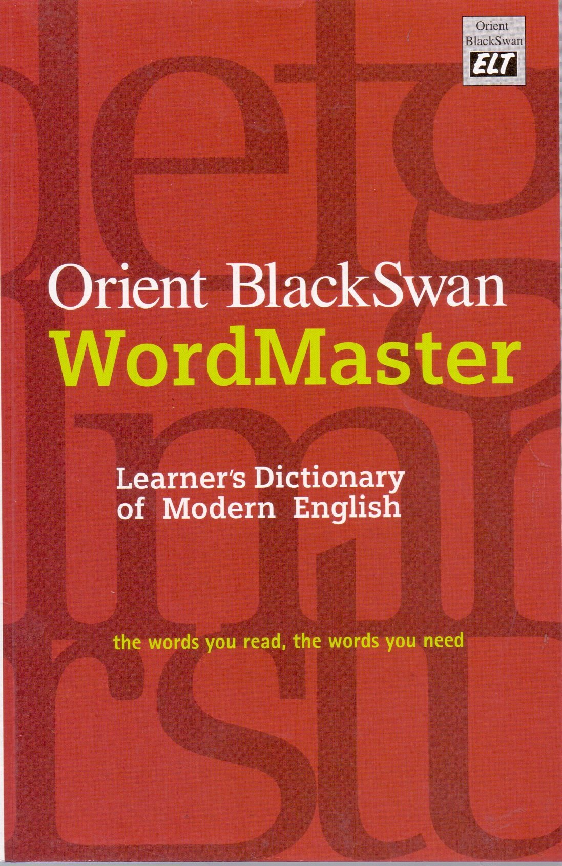 Wordmaster: Learner's Dictionary of Modern English by OBS | Goodreads