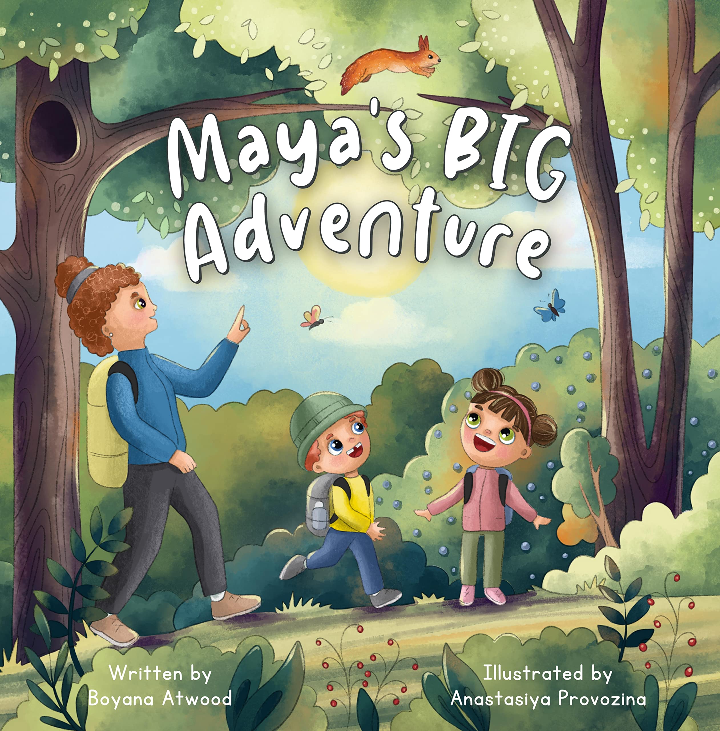 Maya's Big Adventure: A Rhyming Short Story For Children To Encourage ...