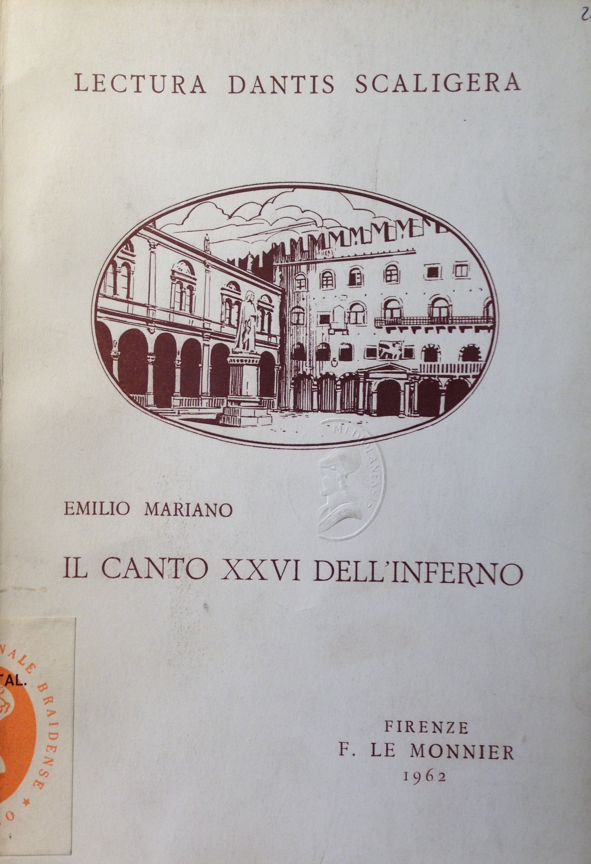 Il canto XXVI dell'Inferno by Emilio Mariano | Goodreads