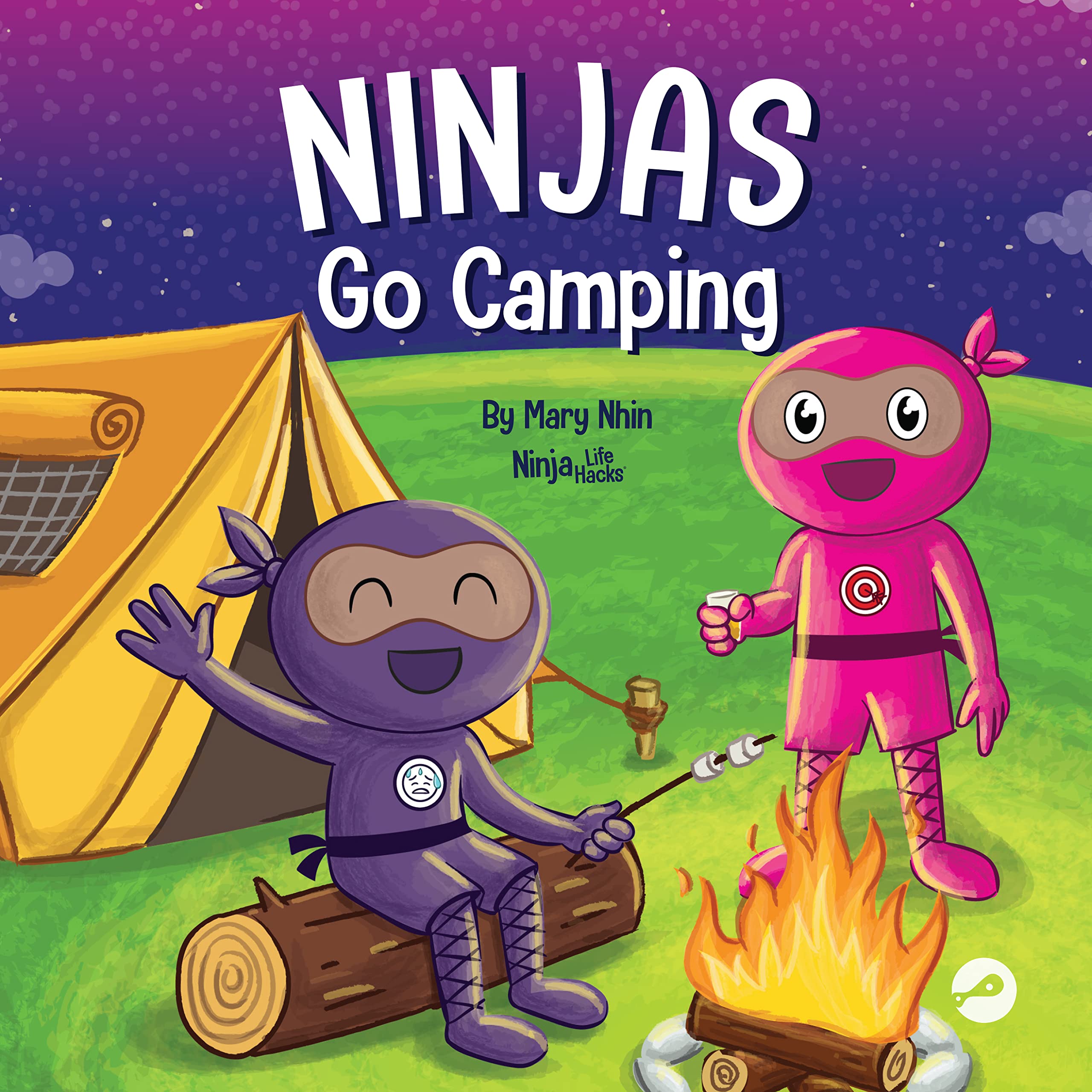 Ninjas Go Camping: A Rhyming Children's Book About Camping by Mary Nhin ...