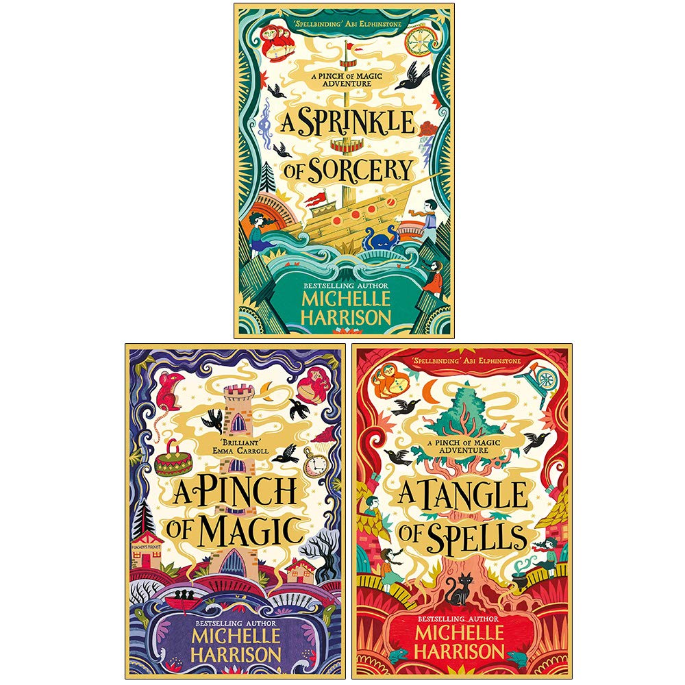 Michelle Harrison A Pinch of Magic Adventure Collection 3 Books Set by ...