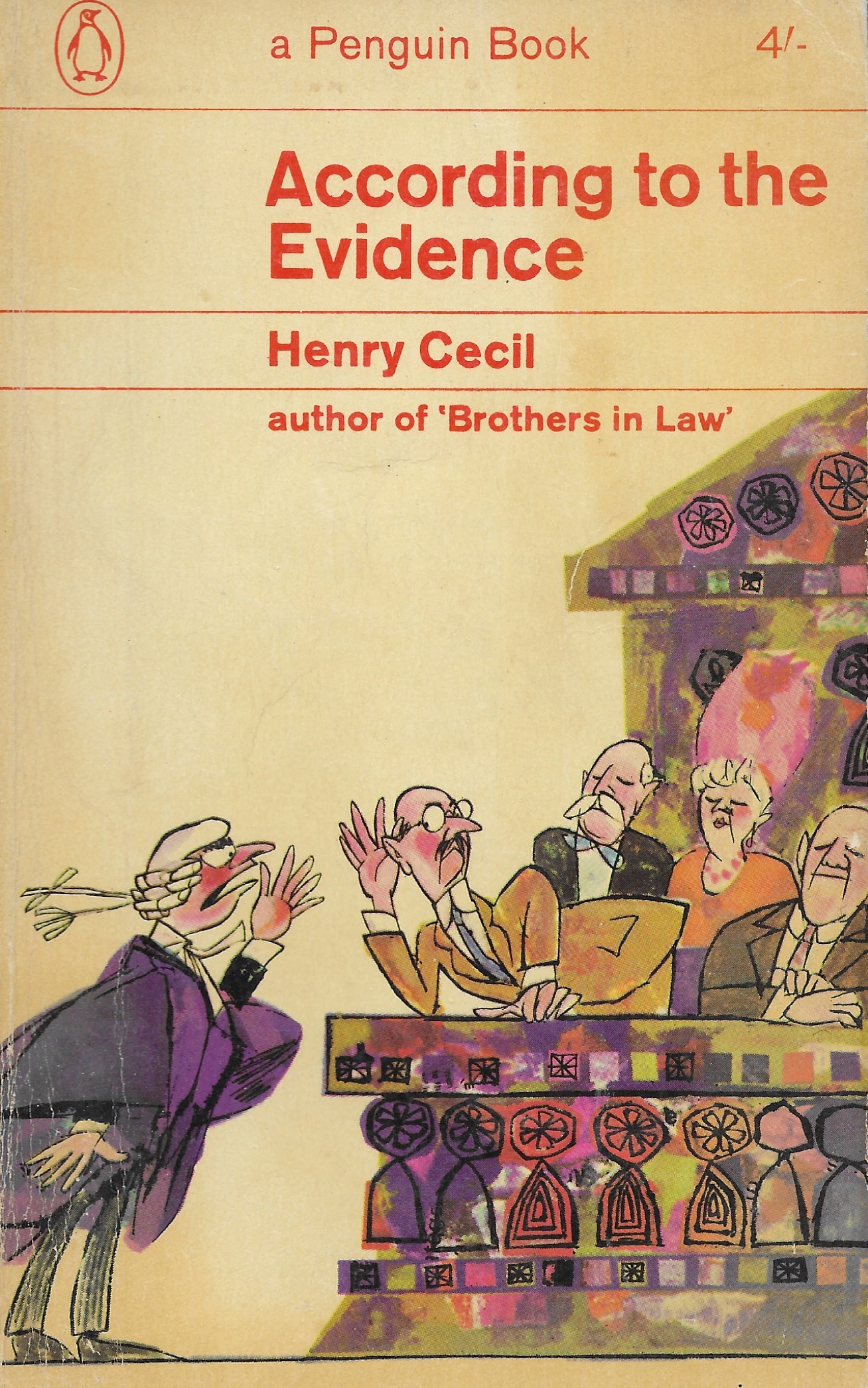 According To The Evidence by Henry Cecil | Goodreads