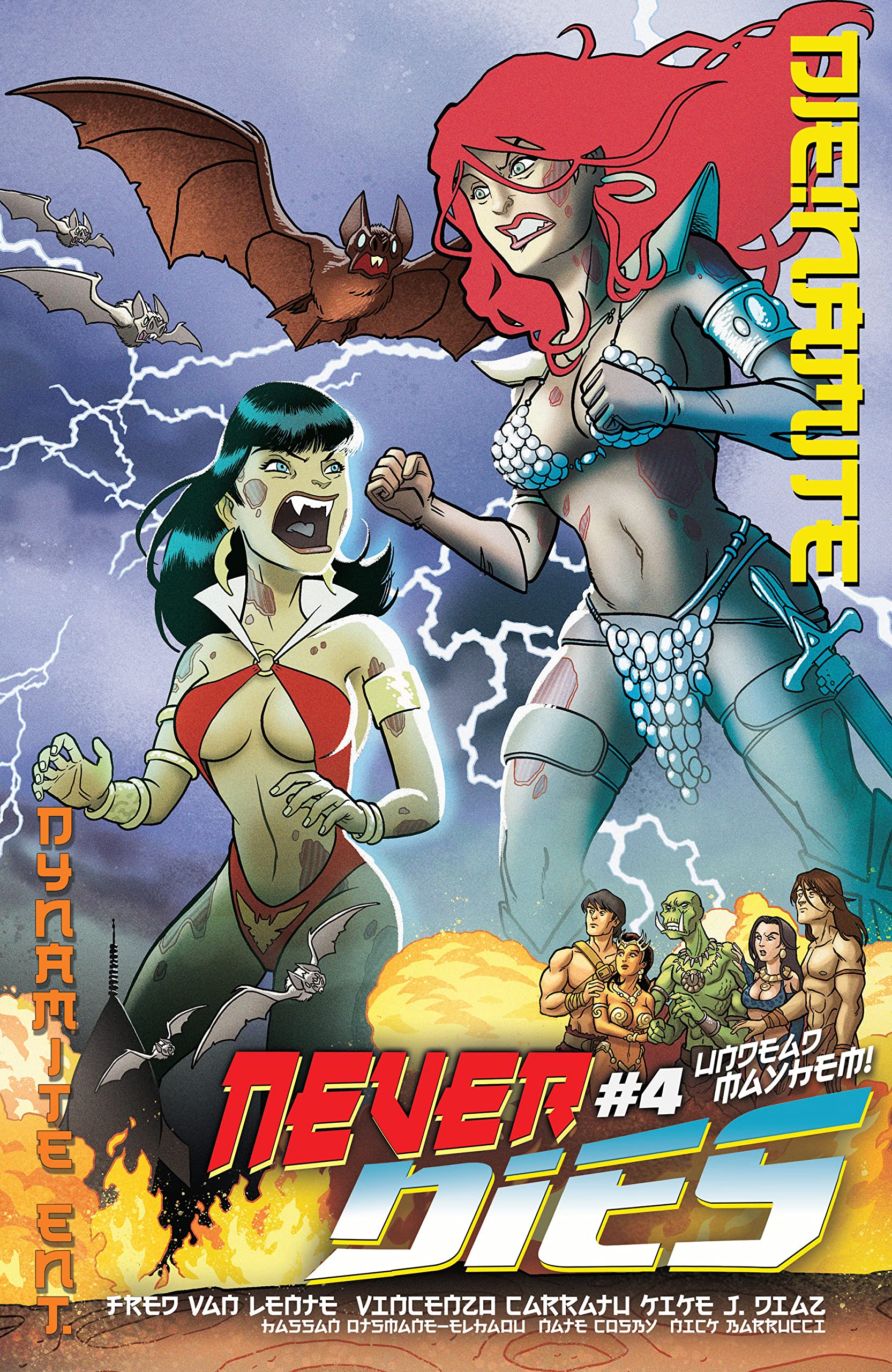 DIE!namite: Never Dies #4 by Fred Van Lente | Goodreads