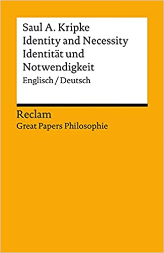 Identity and Necessity by Saul Kripke | Goodreads