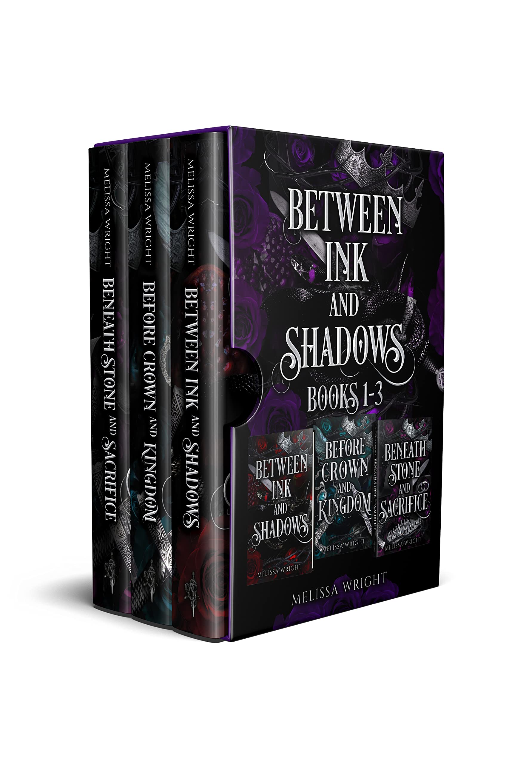Between Ink and Shadows: Books 1-3 by Melissa Wright | Goodreads