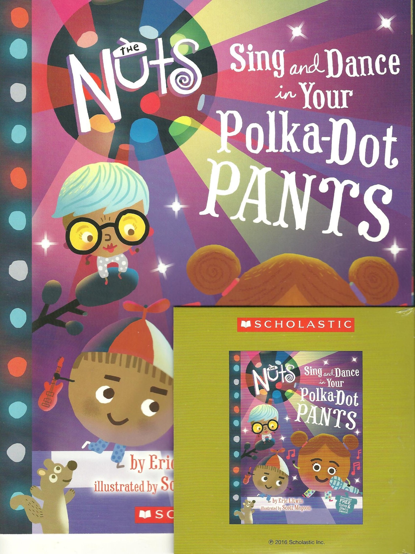 The Nuts Sing and Dance in Your Polka-Dot Pants Paperback and Audio CD ...