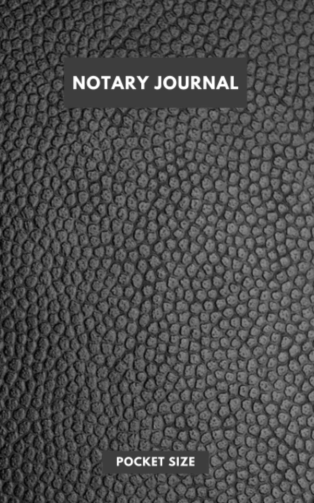 Notary Records Journal Pocket Size: Small Pocket Size - two Entry per ...