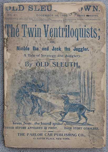 The Twin Ventriloquists: Nimble Ike and Jack the Juggler by Old Sleuth ...