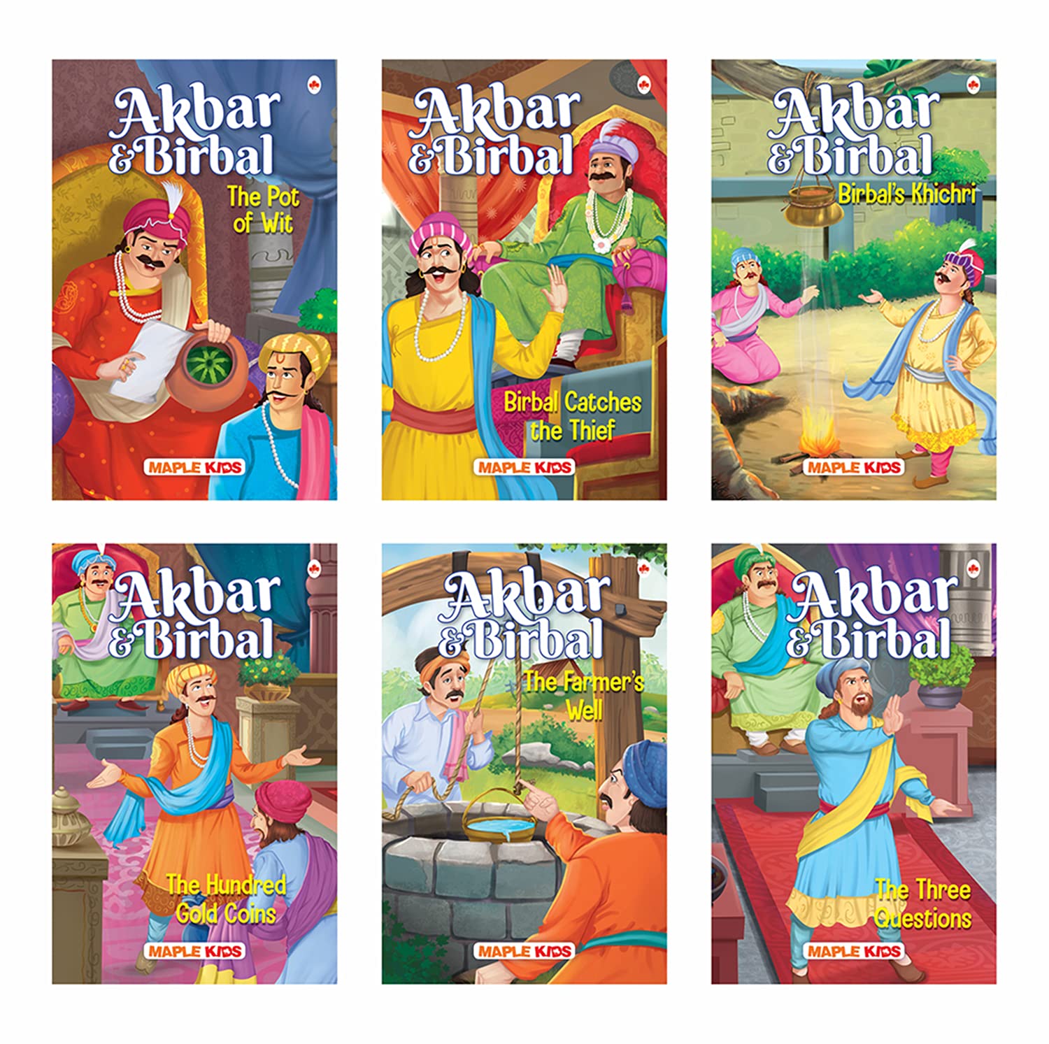 Akbar and Birbal Stories (Set of 6 Books) by Maple Press | Goodreads