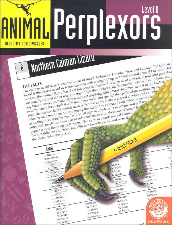 Animal Perplexors Level D by Greg Gottstein | Goodreads