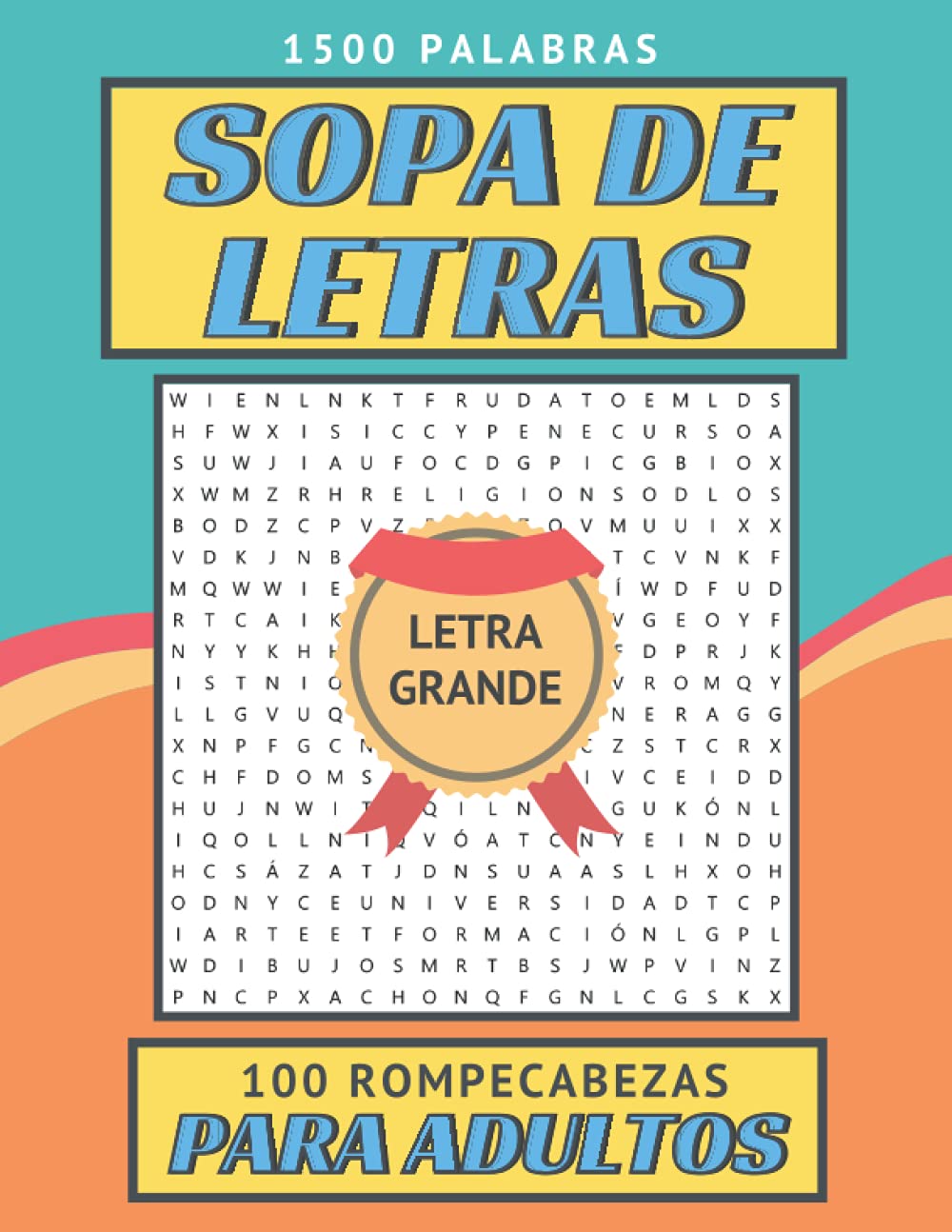 Sopa De Letras En Español Para Adultos: Busca Palabras En Español Letra ...