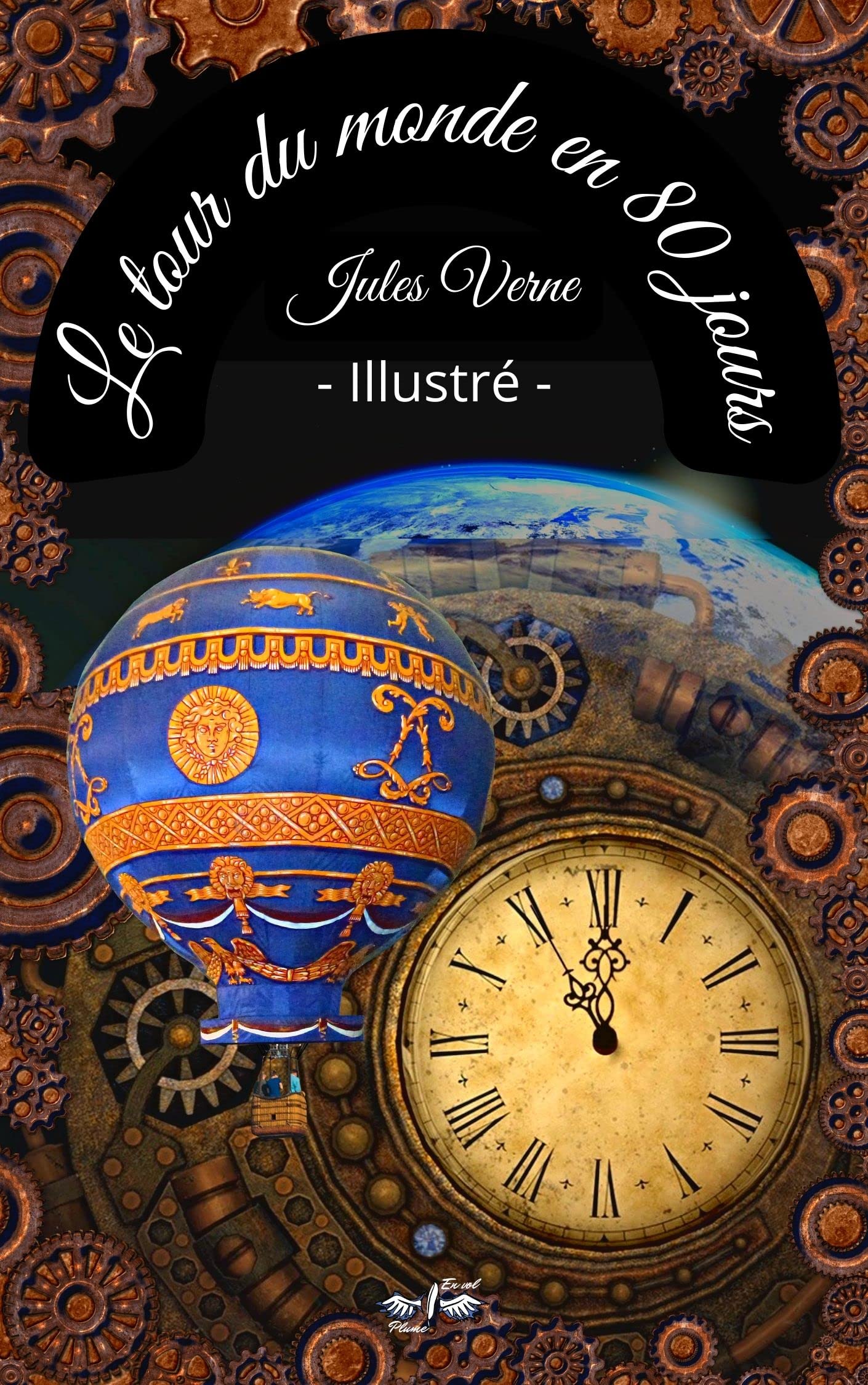 Le Tour du monde en 80 jours – Illustré: Texte intégral by Jules Verne ...