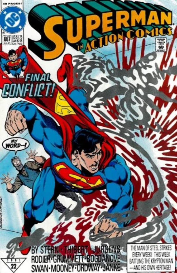 Action Comics #667 by Roger Stern | Goodreads