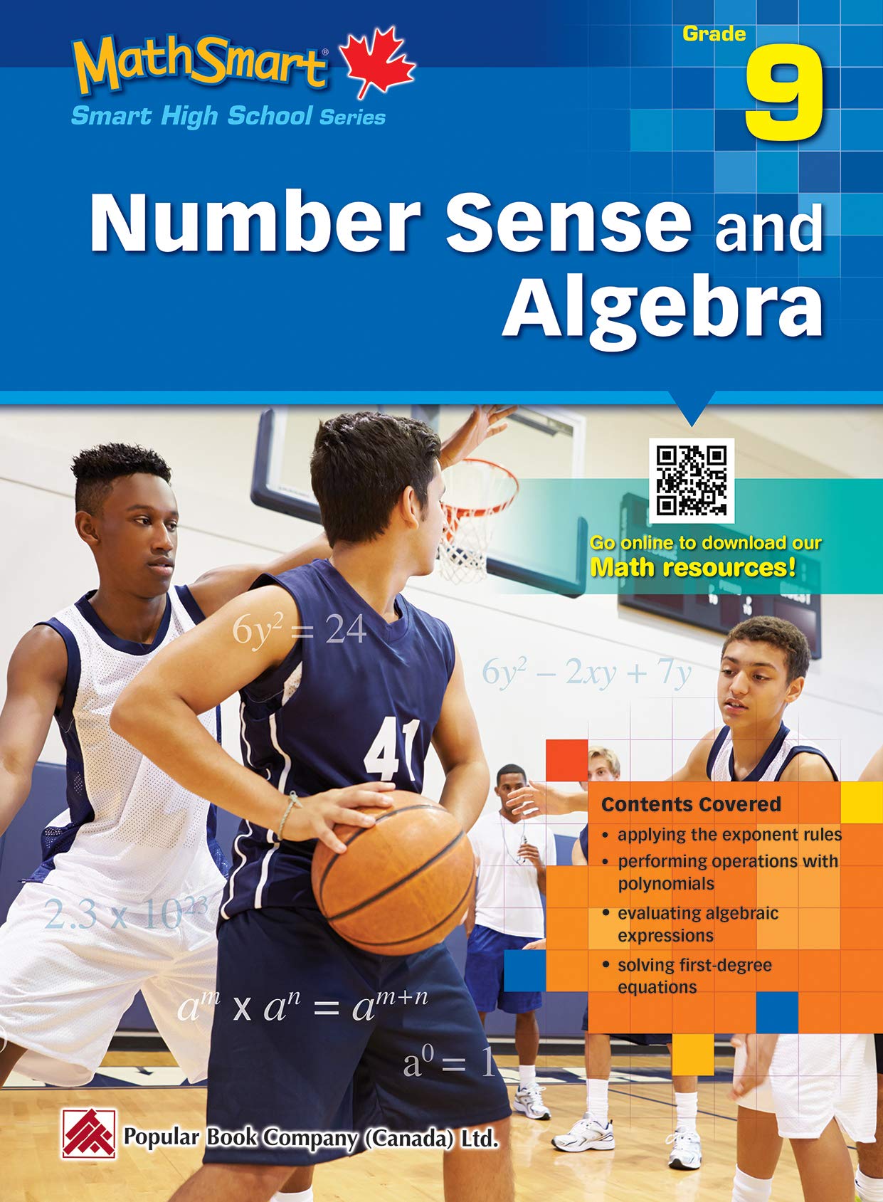 MathSmart Grade 9 Number Sense And Algebra By Popular Book Company mathsmart-grade-9-number-sense-and-algebra-by-popular-book-company