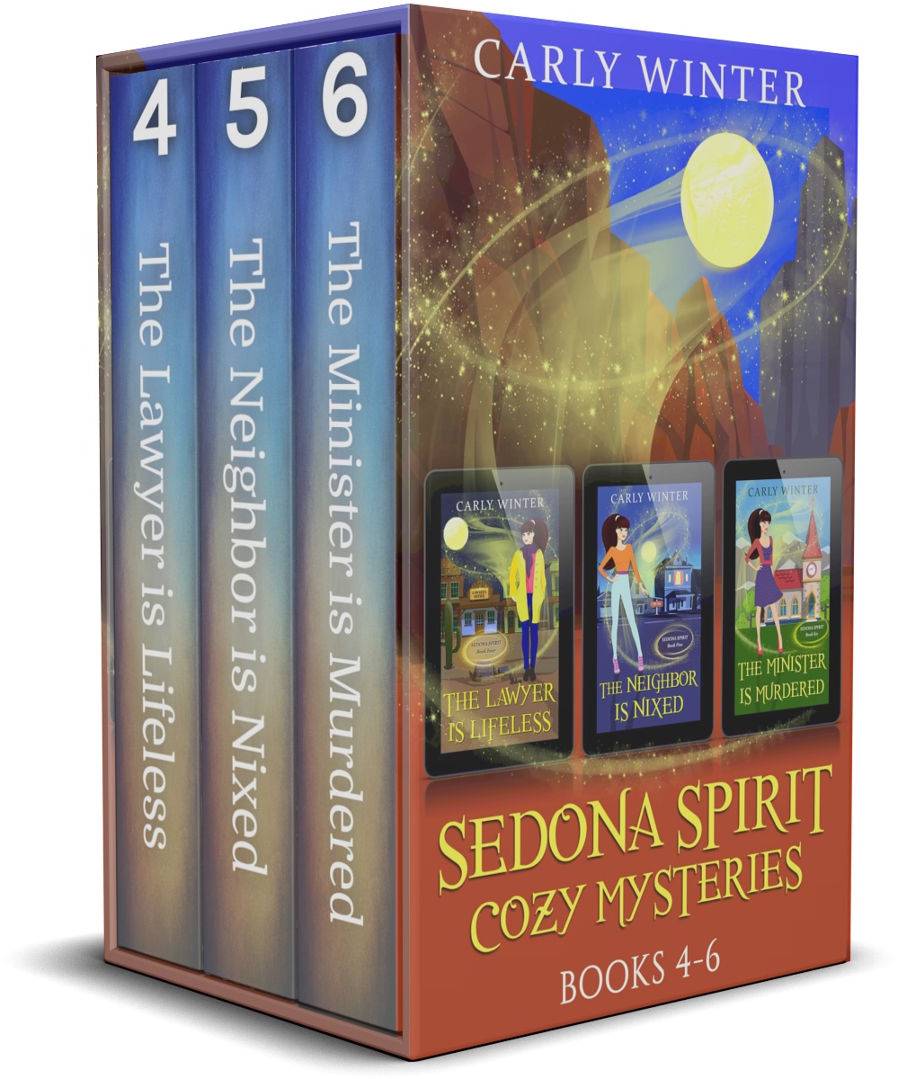 Sedona Spirit Cozy Mysteries: Books 4-6 by Carly Winter | Goodreads