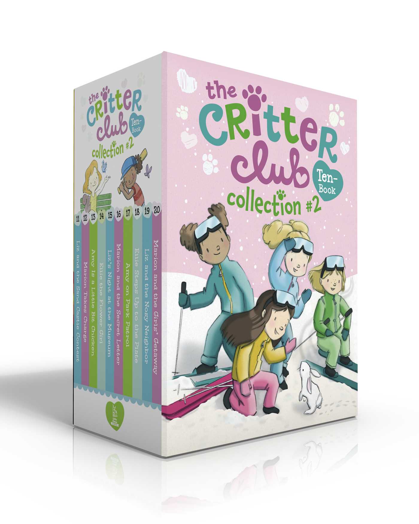 The Critter Club Ten-Book Collection #2 (Boxed Set): Liz and the Sand ...