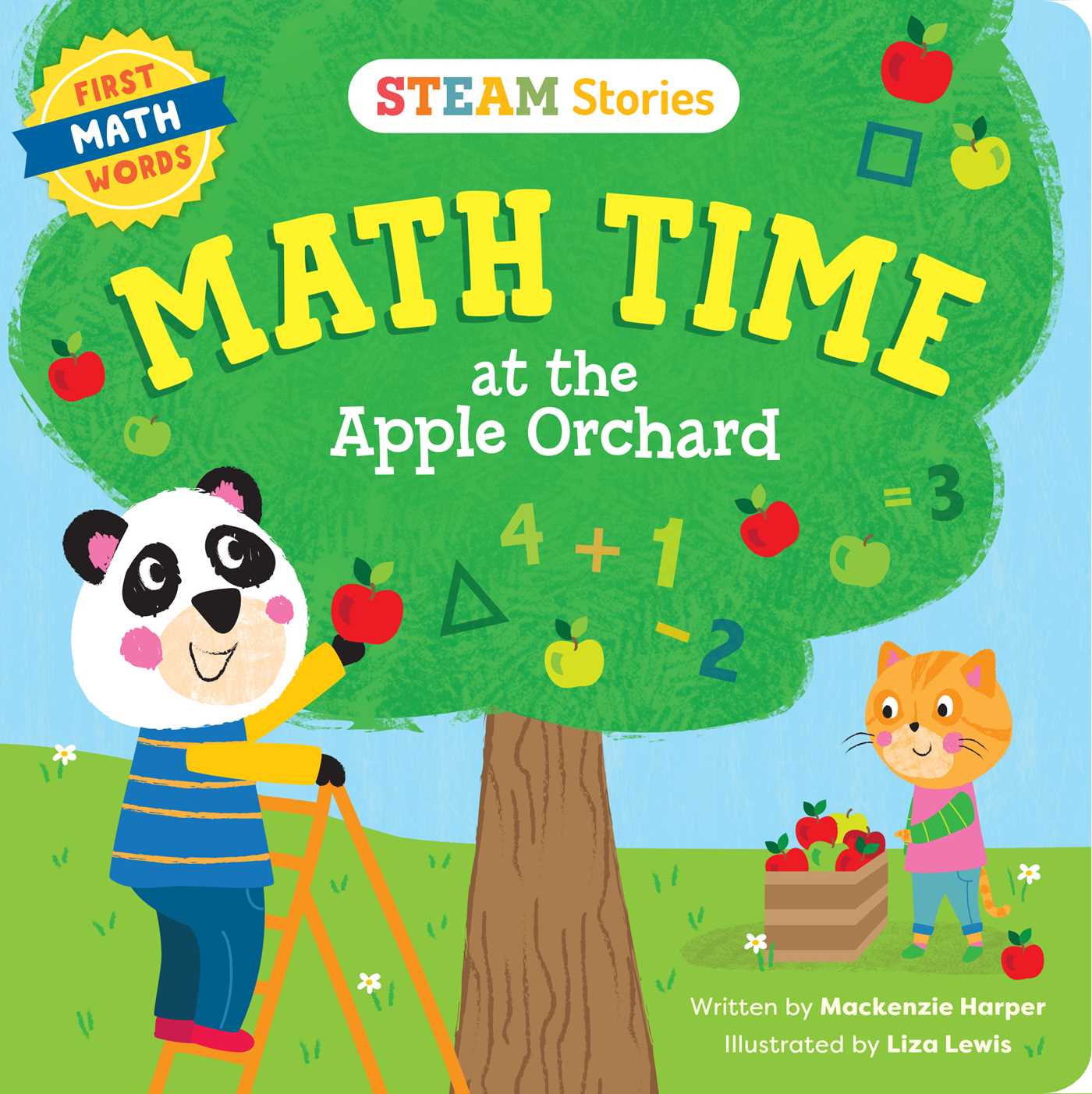 STEAM Stories Math Time at the Apple Orchard! (First Math Words): First ...