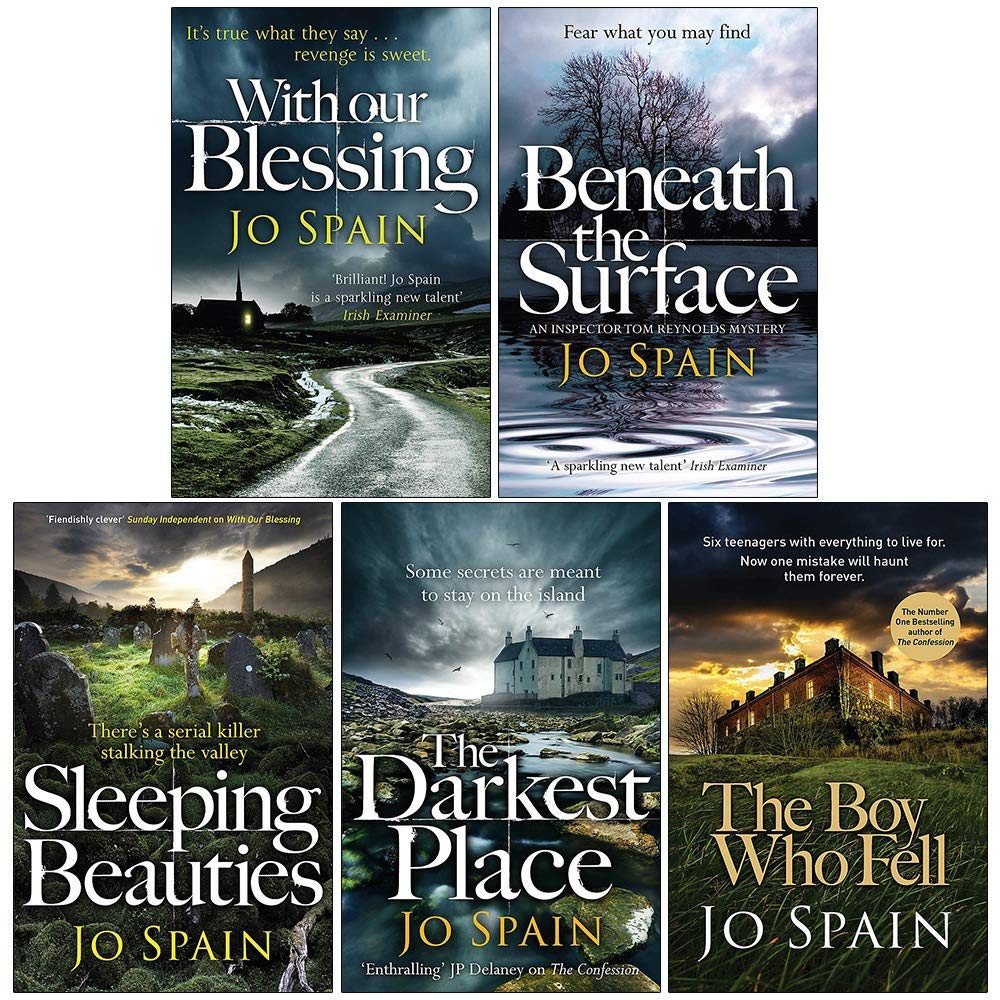 Inspector Tom Reynolds Series 5 Books Collection Set By Jo Spain by Jo ...