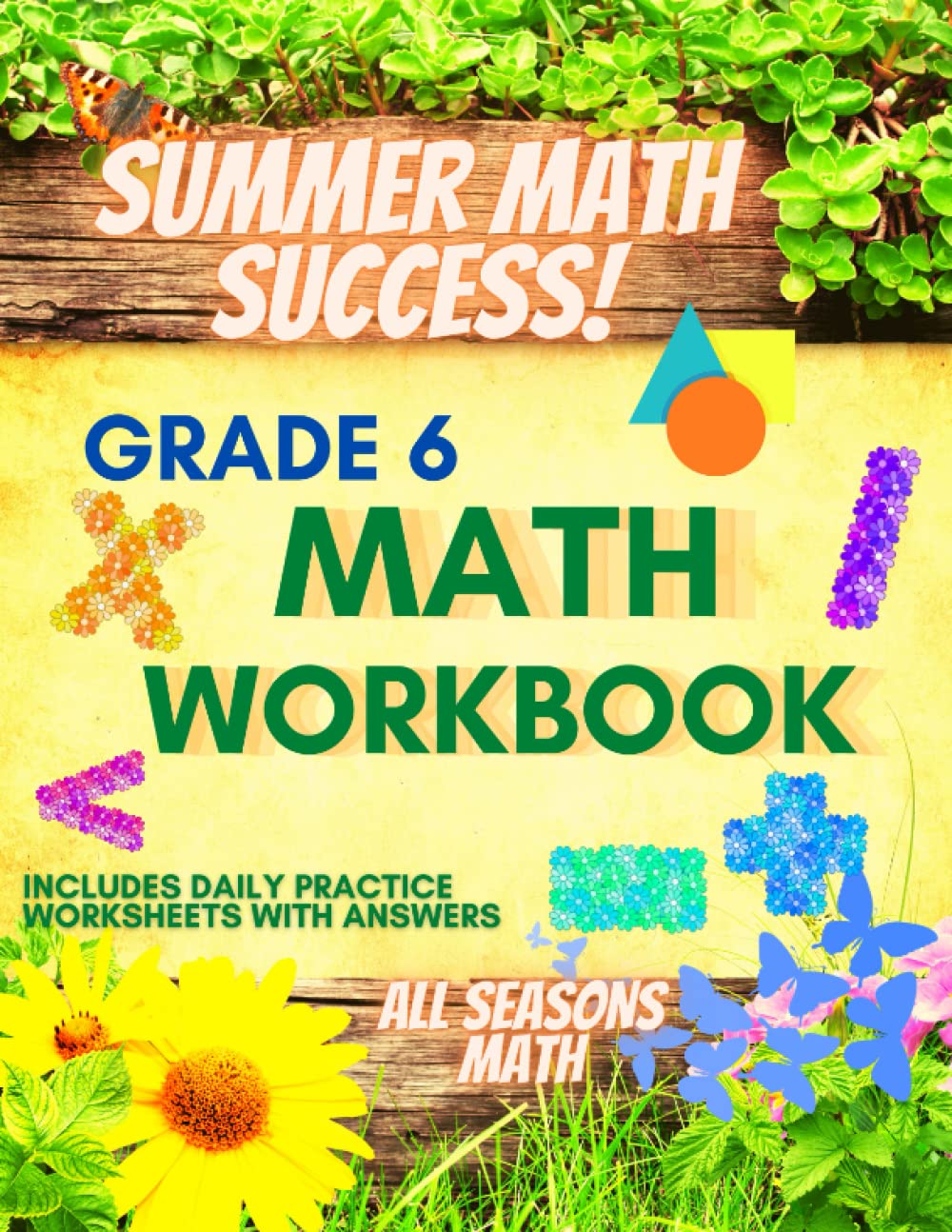 Summer Math Success: 6th Grade Summer Math Workbook: 6 Months of ...