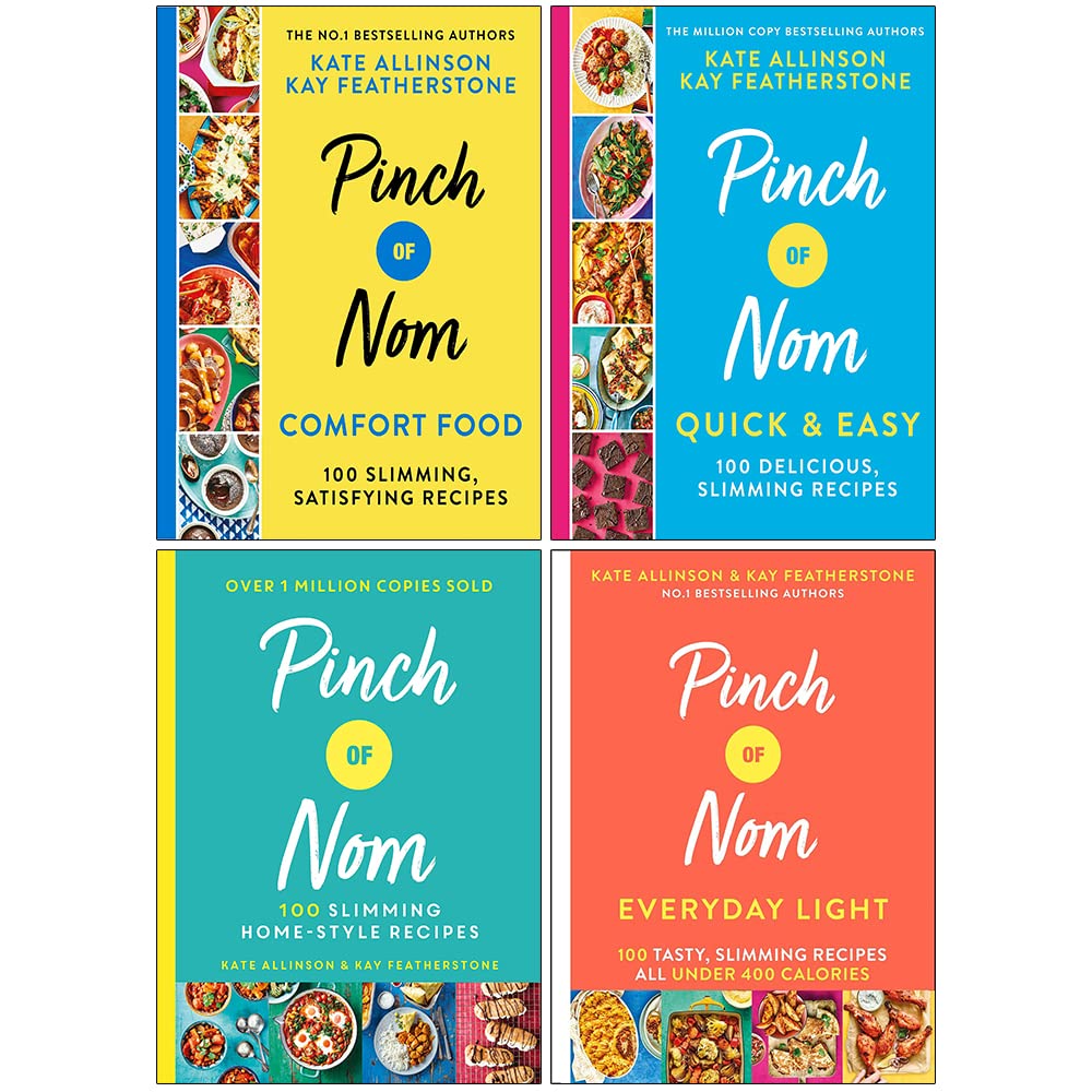 Pinch of Nom Collection 4 Books Set By Kay Featherstone & Kate Allinson ...