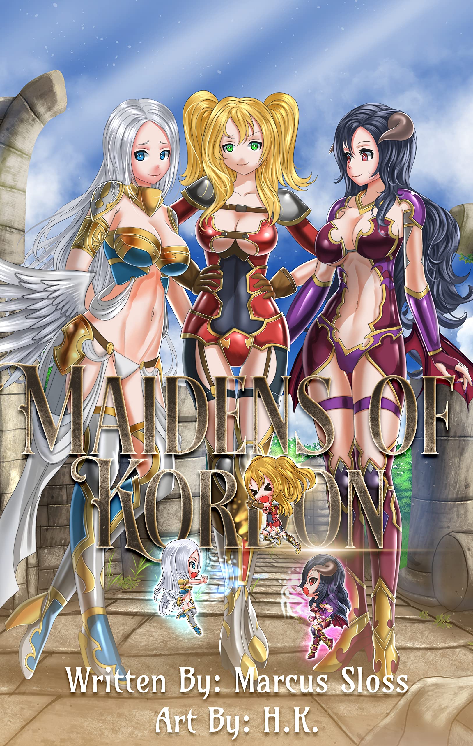 Maidens of Kordon: A LitRPG Harem Adventure by Marcus Sloss | Goodreads