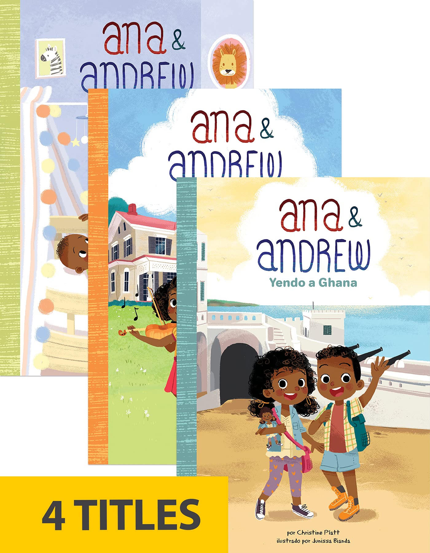 Ana & Andrew Set 2 (Spanish) (Set of 4) by Christine Platt | Goodreads