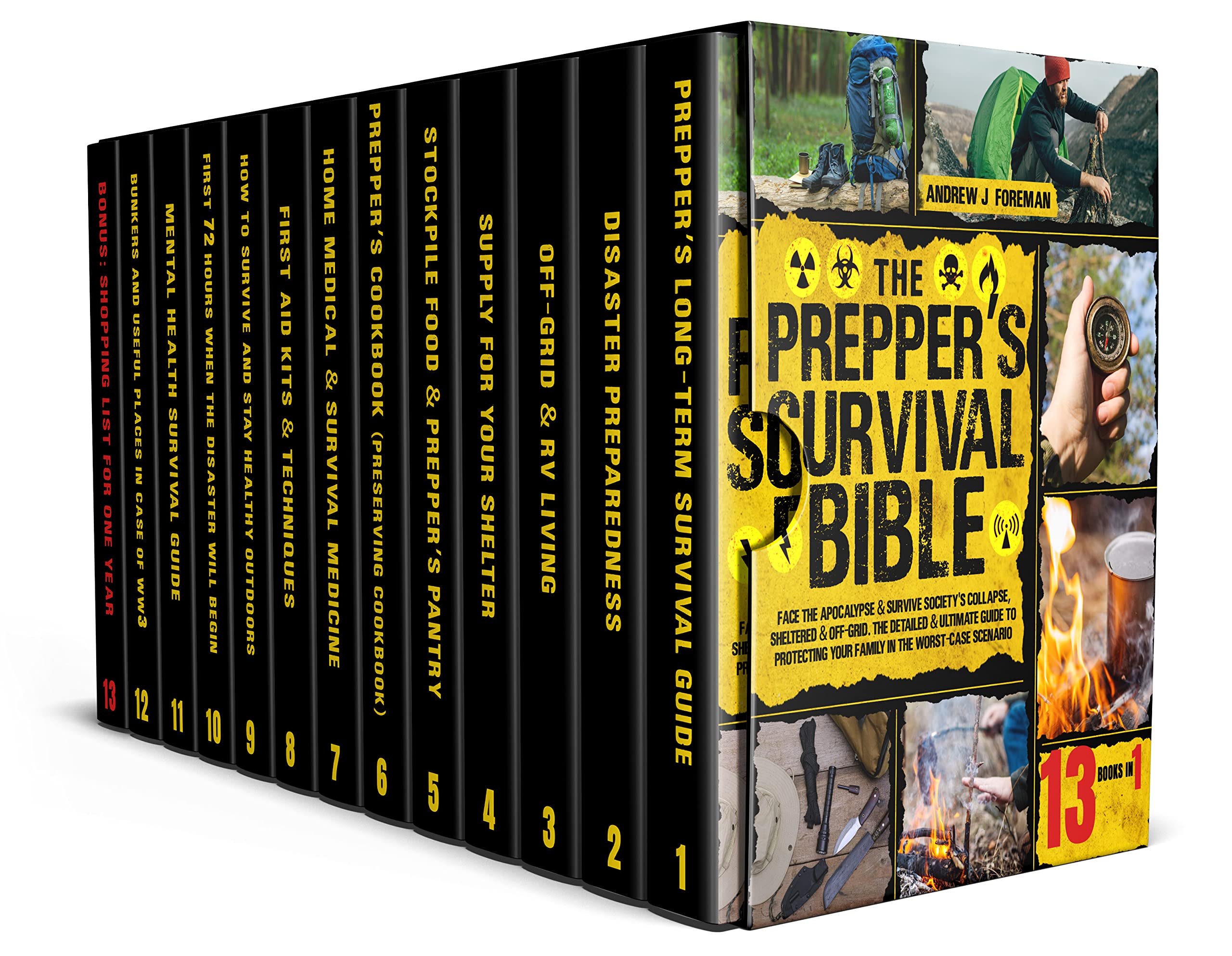 The Prepper’s Survival Bible: 13 in 1 | The Complete & Ultimate Guide ...