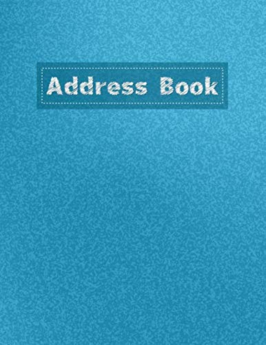 Address Book Large Print For Seniors: Great Address Book Extra Large ...