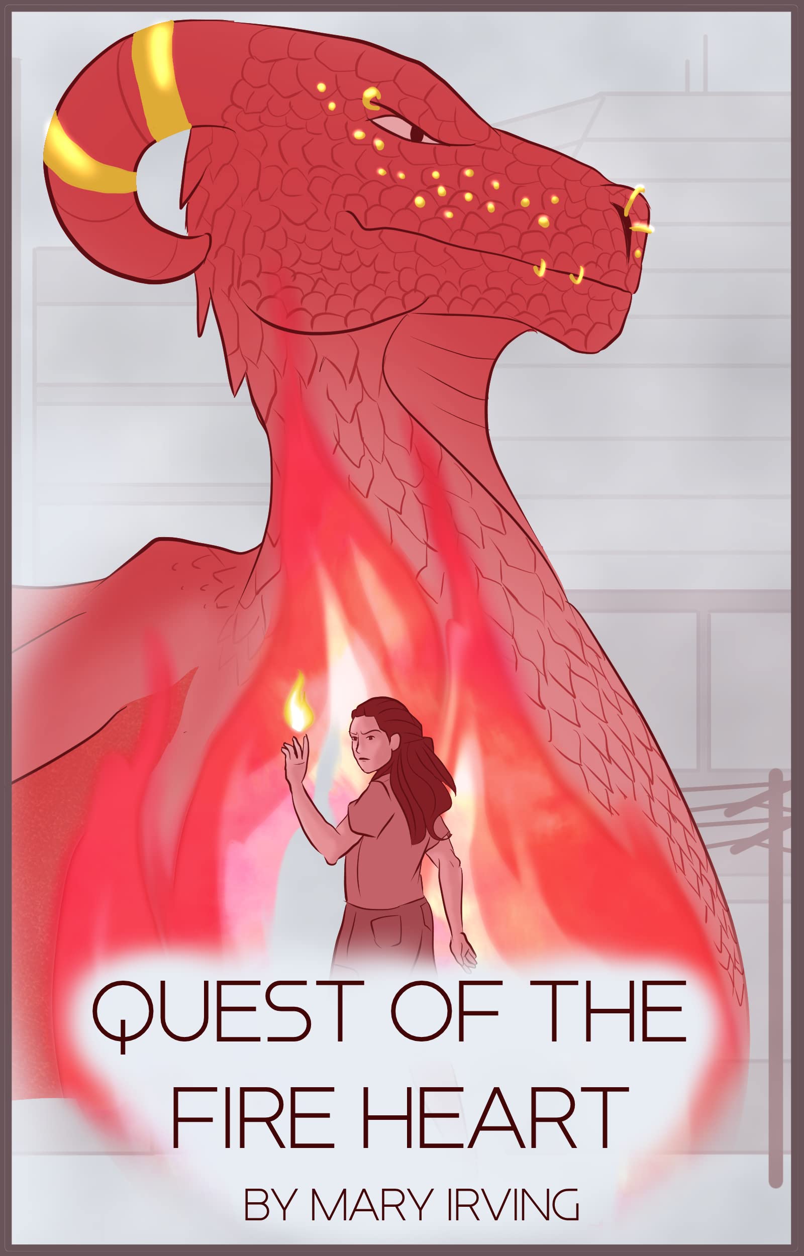 Quest of the Fire Heart (The Fire Heart Saga Book 1) by Mary Irving ...