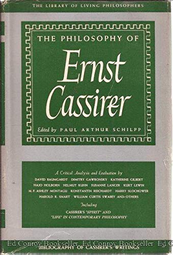 The Philosophy of Ernst Cassirer by Paul Arthur Schilpp | Goodreads